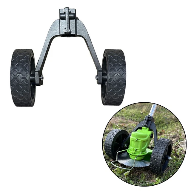 POUR TONDEUSE ROUES de support guide de hauteur r glable pour tondeuse le long EUR 44,30 ...