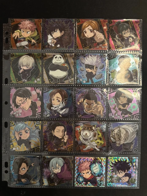 JUJUTSU KAISEN DEFORMED Sticker Wafer Vol.1 Complete Set 2021 Bandai £ ...