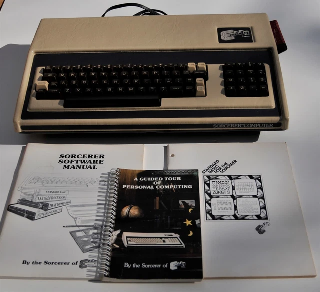 RARE EXIDY SORCERER Model 1000-4 System, With Basic Pac, Tested ...