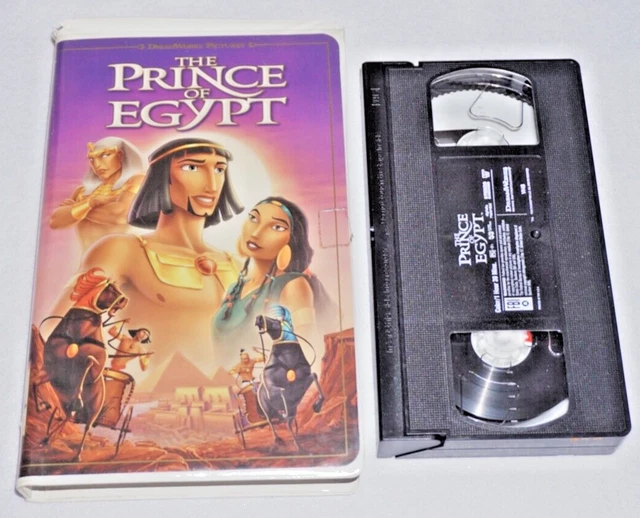THE PRINCE OF Egypt (VHS Animated 1998) Val Kilmer Steve Martin ...