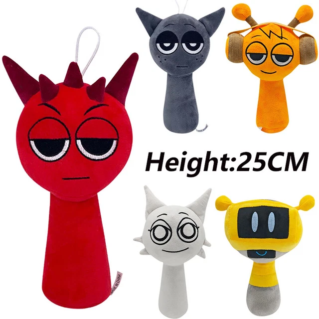SPRUNKI PLUSH OREN Sprunki Plush Sprunki Fun Bot Plush for Fans Gift ...