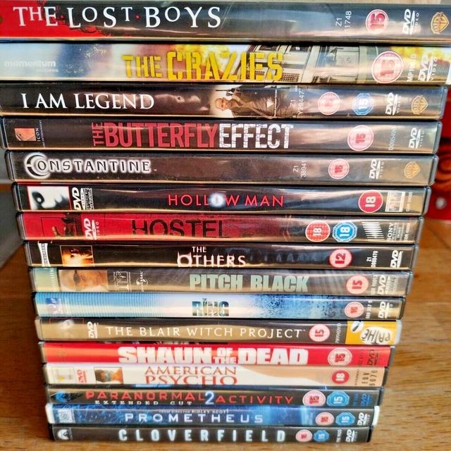 HORROR DVD BUNDLE Scary Shocking Ghosts Serial Killers GC #2🌀🌀 £8.16 ...