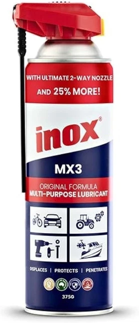 INOX MX3 ORIGINAL Formula 2-Way Multi-Purpose Lubricant with Nozzle ...