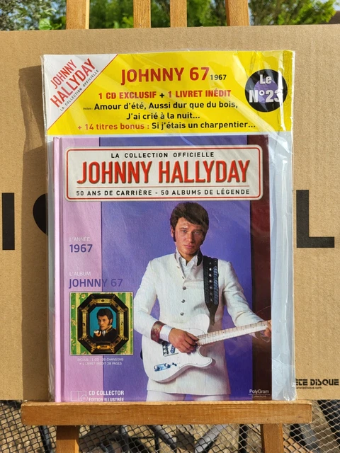 CD LIVRE JOHNNY Hallyday La Collection Officielle N° 23 NEUF Scellé ...