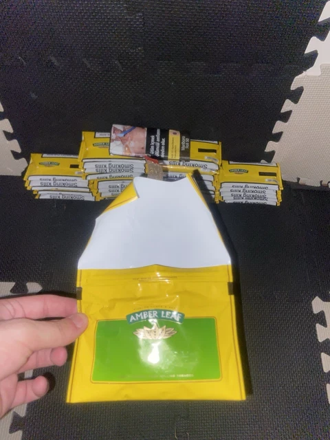 AMBER 🍃 1X 50g (Empty Packet) NO TOBACCO £21.50 - PicClick UK