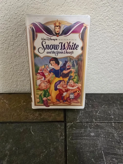 SNOW WHITE AND the Seven Dwarfs (VHS Tape) Walt Disneys Masterpiece ...