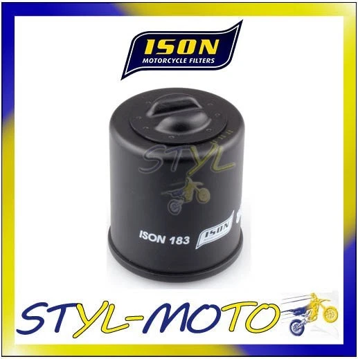 FILTRO ACEITE MOTOR ISON 183 = Hiflo HF183 Benelli 150 Adiva 2000 EUR ...