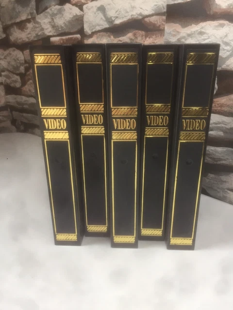 VINTAGE VHS VIDEO Cassette Tape Storage Holder Case Case’s Rare Old £7. ...