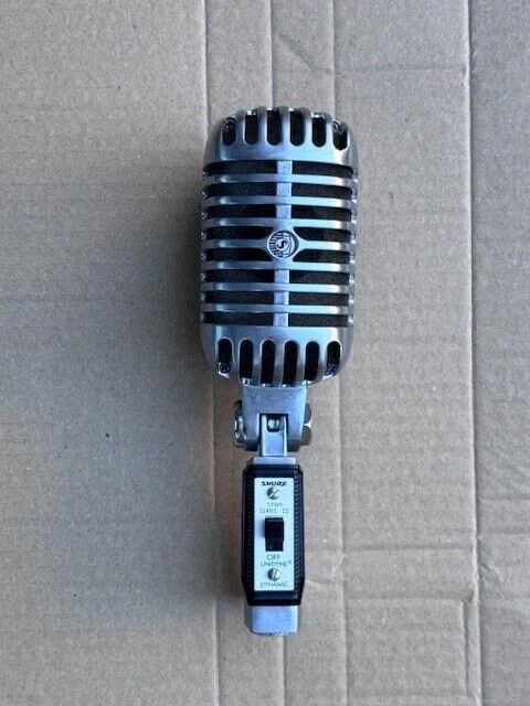 SHURE 55 SH-2 Vintage Microphone - Elvis Microphone - original not a ...