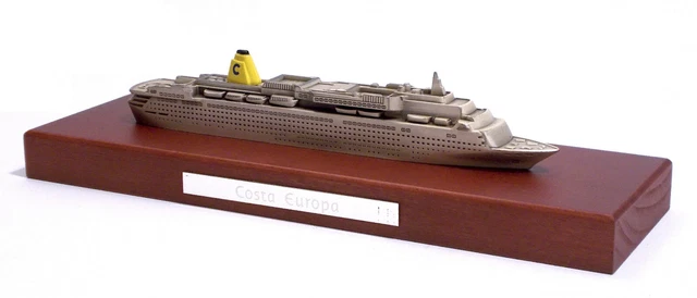 MODELLINO MODEL SHIP Nave Costa Europa - Costa Club - Costa Crociere ...