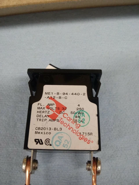 NEW JUNO TRACK Lighting Light Circuit Breaker Tclcb 4A Black Tcl Switch ...