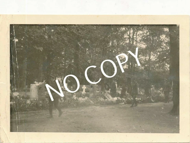 FOTO WK2 FLANDERN, Niederlange Soldaten Friedhof, Gräber C1.24 EUR 34 ...