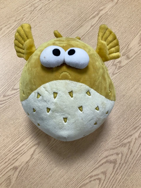 DISNEY BLOAT THE Puffer Fish Finding Nemo Soft Plush Toy Authentic £4. ...