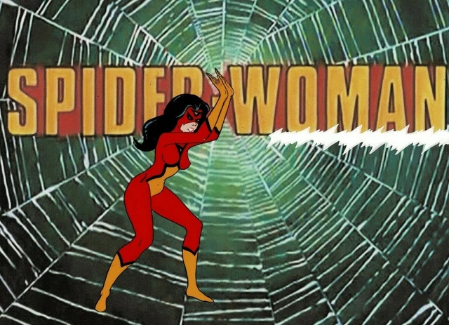 SPIDER WOMAN ORIGINAL Production Animation Cel 1979 MARVEL Comic ...