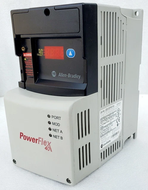 ALLEN-BRADLEY 22D-D2P3N104 VFD 1Hp Powerflex 40P #3 EUR 172,14 ...