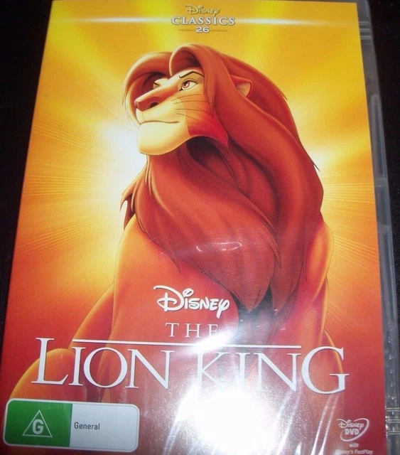 THE LION KING 1 (Australia Region 4) Walt Disney DVD - New $11.99 ...