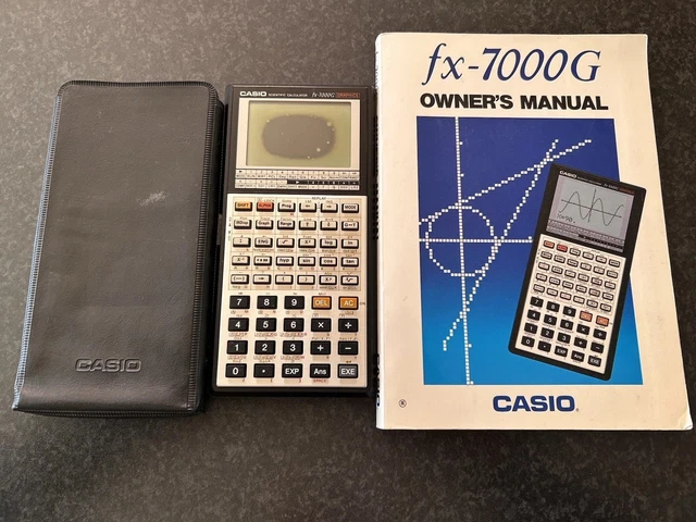 CASIO FX-7000G PROGRAMMABLE Graphics Scientific Calculator £16.32 ...