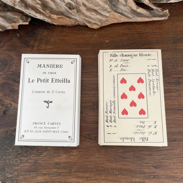 PETIT ETTEILLA - Grimaud Fortune Oracle Tarot - Vintage $250.00 ...