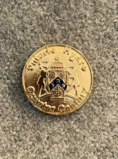 10K GOLD PIN “Ontario Hydro Quarter Century” $45.00 - PicClick CA