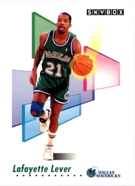 1991-92 SKYBOX #61 Fat Lever Dallas Mavericks Basketball Card NBA ...