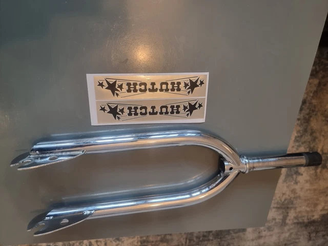 OLD SCHOOL BMX Vintage Hutch Forks Chrome 80s GT HARO MONGOOSE BURNER £ ...