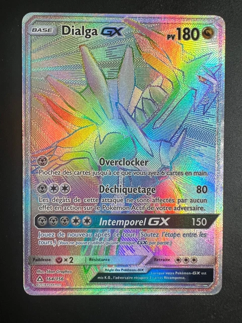 CARTE POKÉMON DIALGA GX 164/156 SL5 Soleil Lune Ultra Prisme FR NM SL05 EUR 30,00 - PicClick FR