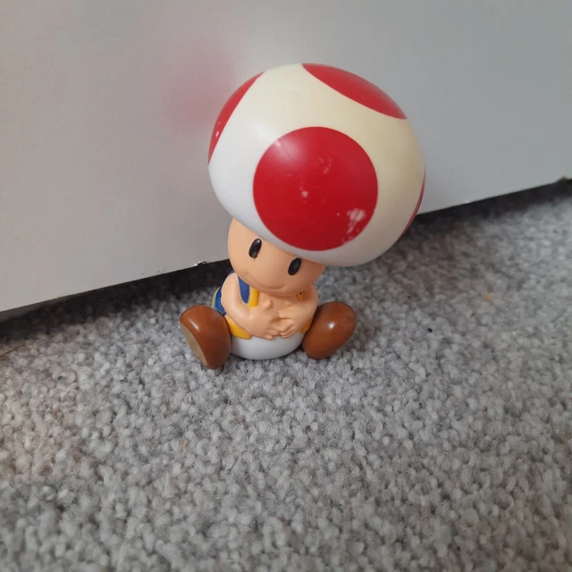 TOAD HAPPY MEAL Toy Figure McDonalds 2013 Super Mario Bros Nintendo ...