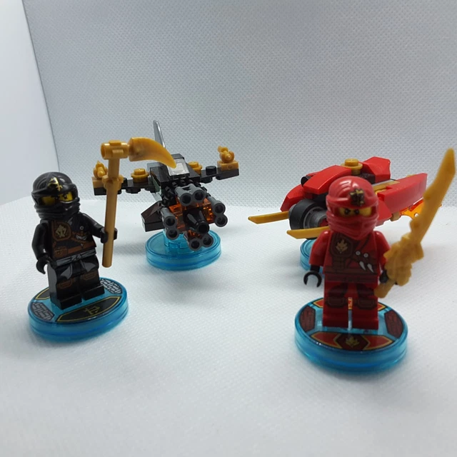 LEGO DIMENSIONS NINJAGO Kai And Cole Team Pack 71207 complet excellent ...