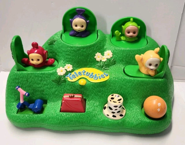 TELETUBBIES SURPRISE MAGIC Hill Pop Up Interactive Activity Toy 1999 ...
