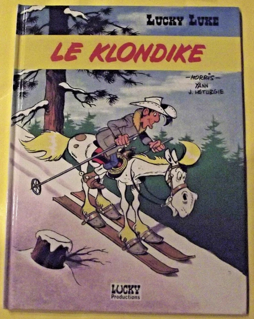 LUCKY LUKE ANTICO Album Il Klondike Bd Disegno Bolle Avventura West ...