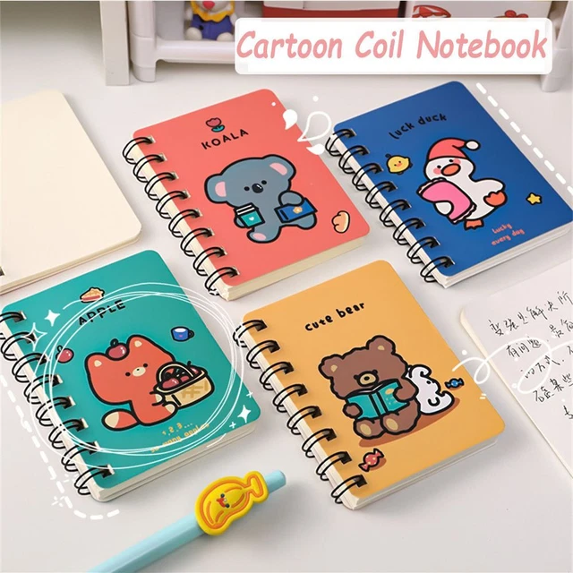 SUPPLIES WRITING PADS Coil Notepad Diary Book A7 Notebook Mini Pocket ...