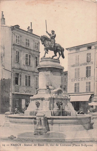 54 NANCY STATUE De Rene Ii Duc De Lorraine Place St Epvre EUR 5,90 ...