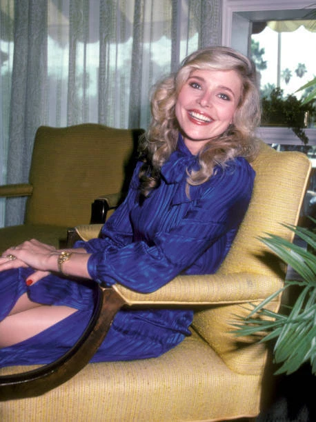 PRISCILLA BARNES AT the Three's Company Press Luncheon, Beve - 1981 Old ...