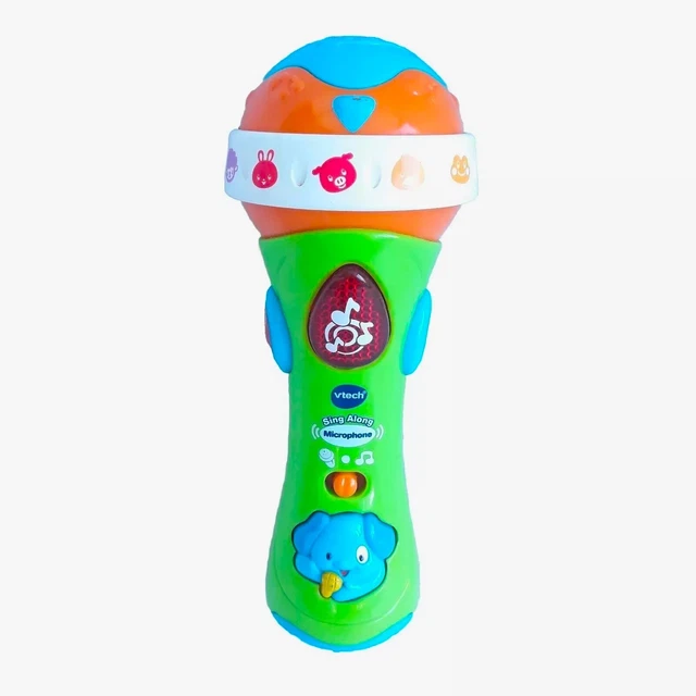 VTECH SING ALONG Microphone with Amplified Voice, animal sounds etc £7. ...