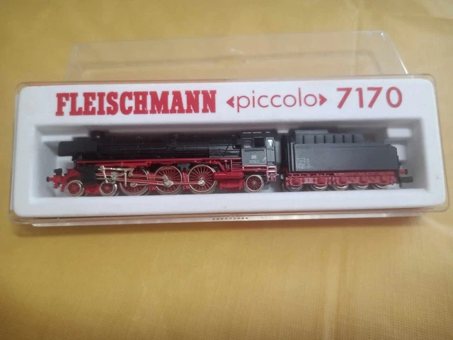 FLEISCHMANN PICCOLO 7170 Dampflok, Schlepptenderlok, Spur N, BR 011 086 ...