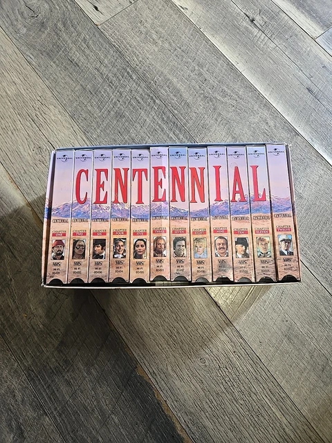 CENTENNIAL VHS BOXED 12-Tape Set, Complete 1978 TV Mini-Series £12.31 ...
