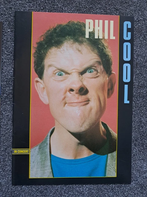 PHIL COOL 1987 UK Tour programme - genuine vintage merchandise!! UK ...