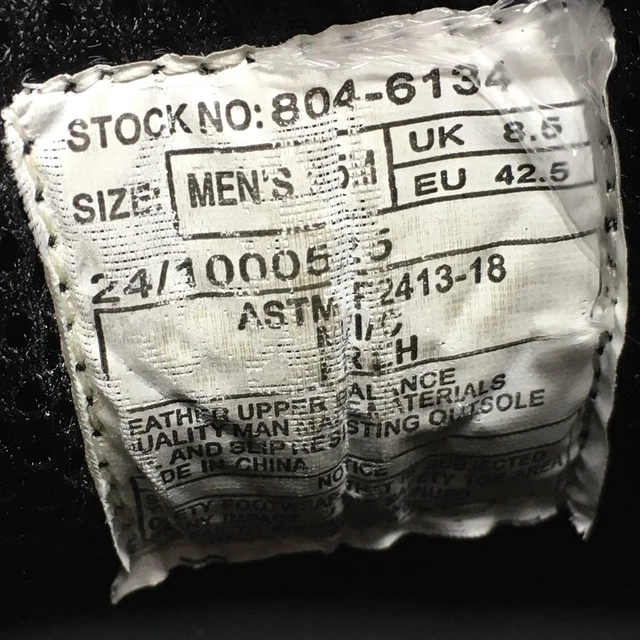 THOROGOOD QUICK RELEASE Steel Toe Chelsea Boots Shoes Mens Size 9.5 ...