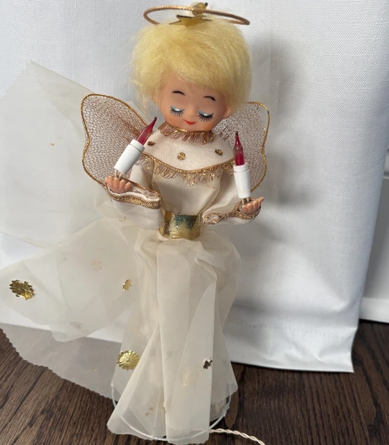 Vintage Christmas Angel Tree Topper