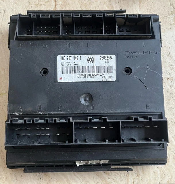 VW TRANSPORTER T5 / Caravelle 2005-2009 Bcm Body Control Module Ecu ...