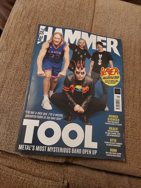 METAL HAMMER MAGAZINE No 386 May 2024 Tool, Slayer, Avenged Sevenfold ...