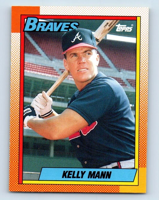 1990 O-PEE-CHEE KELLY Mann recrue Atlanta Braves #744 EUR 1,09 ...