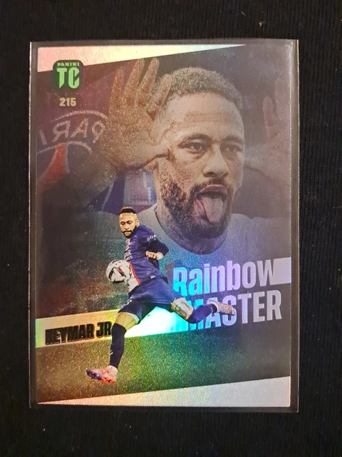 CARTE PANINI TOP Class 2023 Neymar Jr #215 Rainbow Master Foil Paris ...