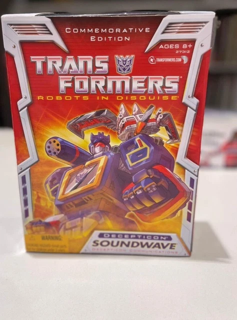 TRANSFORMERS DECEPTICON SOUNDWAVE Commemorative Edition TRU Exclusive ...