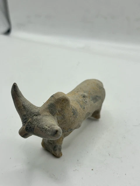 ANCIENT INDUS VALLEY Terracotta Harappan Bull Figurine. Circa 2200 ...
