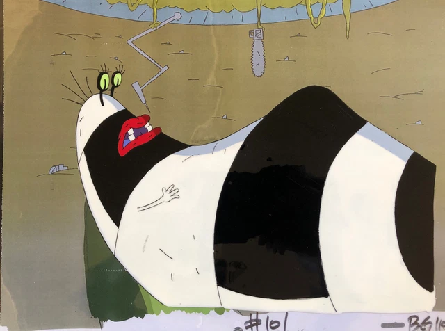 AAAHH!!! REAL MONSTERS Original 1990S Nickelodeon Production Cel £71.15 ...