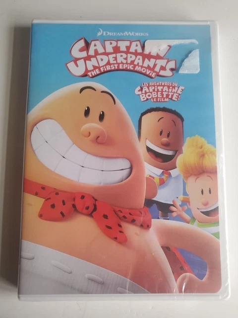 CAPTAIN UNDERPANTS THE First Epic Movie DVD Brand New Sealed DreamWorks ...