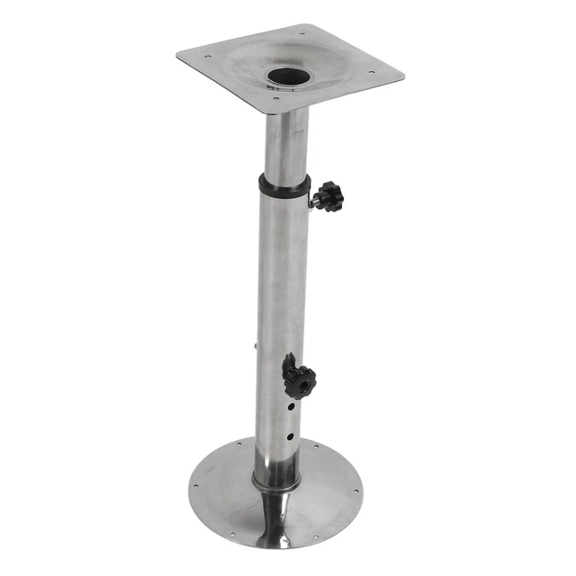 YACHT TABLE PEDESTAL Stand 316 Stainless Steel Adjustable Removable ...