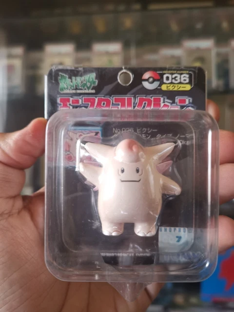 POKEMON FIGURE TOMY Monster Collection CLEFABLE 036 Pocket Monster RARE ...