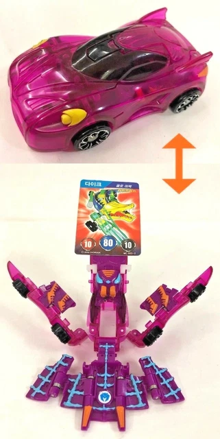 [TURNING MECARD] MANTARI Transformable Robot Car Korea TV Figure+2card ...